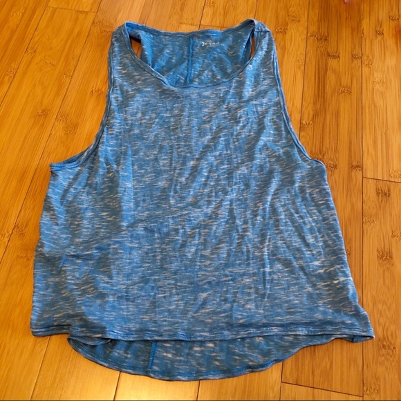 Mudd | Tops | Ocean Blue Muscle Tee | Poshmark